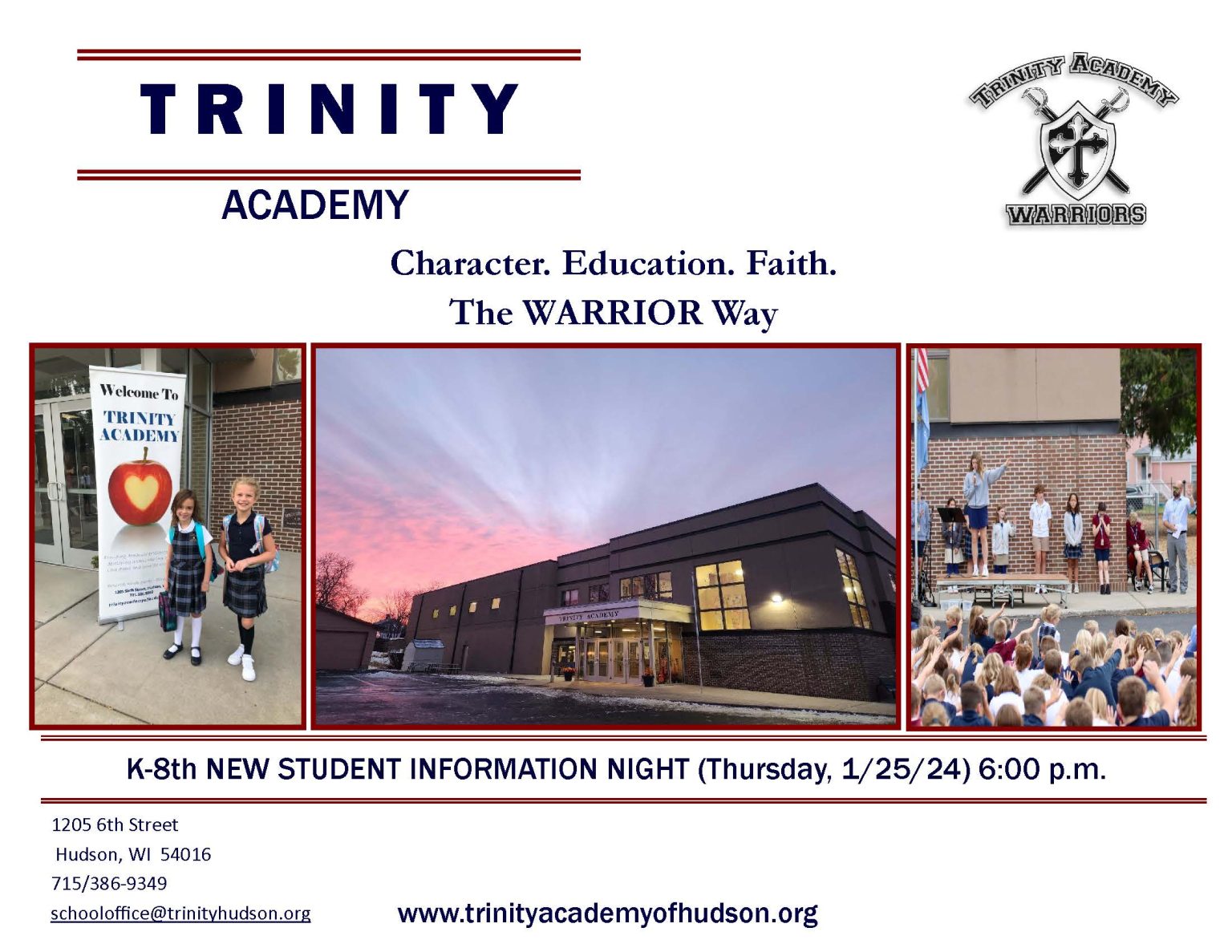 Trinity Academy of Hudson – Education Under The Cross